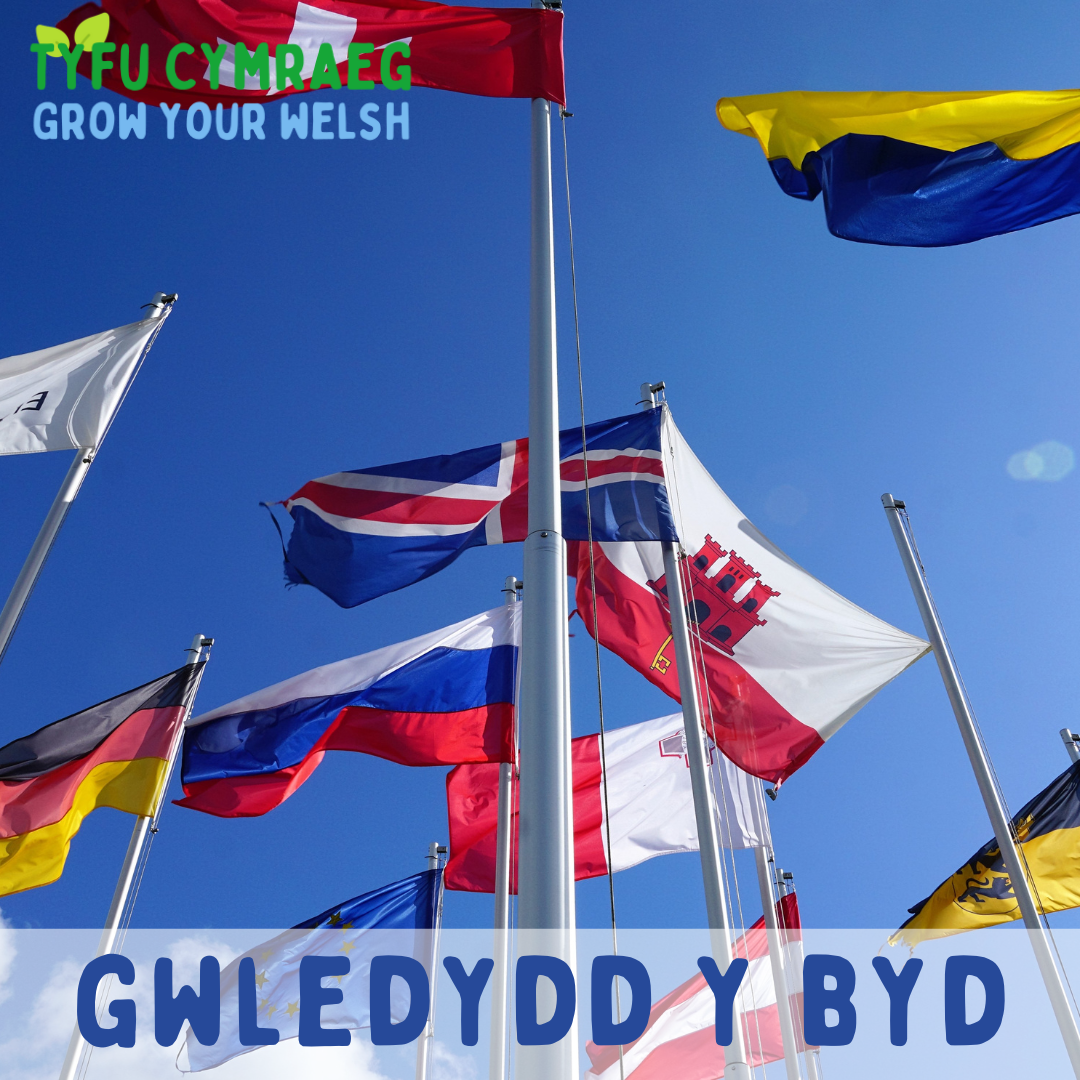 Gwledydd y byd - Countries of the World - Tyfu Cymraeg